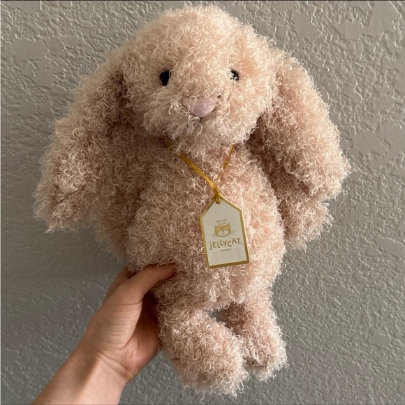 Jellycat | Toys | Jellycat Special Edition Bashful Curly Bunny Nwt ...